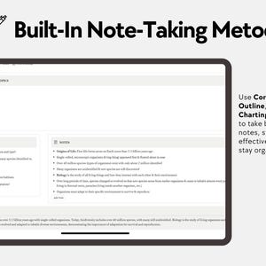 Smart Notebook System Notion, Smart Notebook Notion Template, Note ...