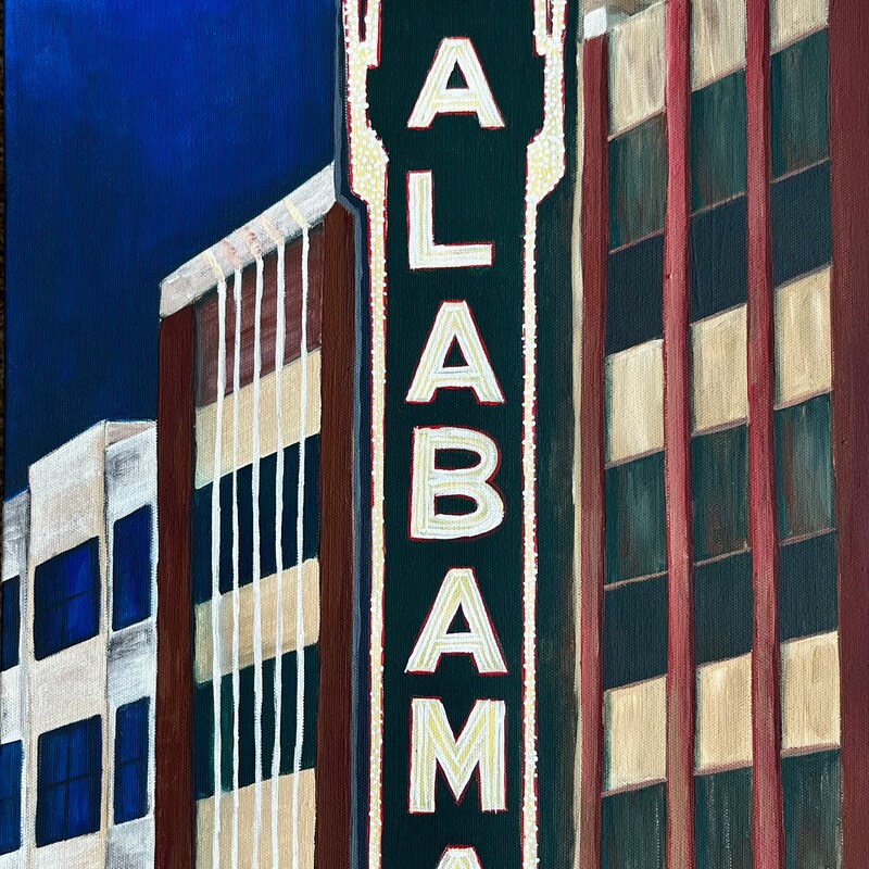 Alabama Theatre Art - Etsy