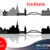Heidelberg Vector Skyline, Heidelberg SVG, Silhouette, Svg, Dxf, Eps ...