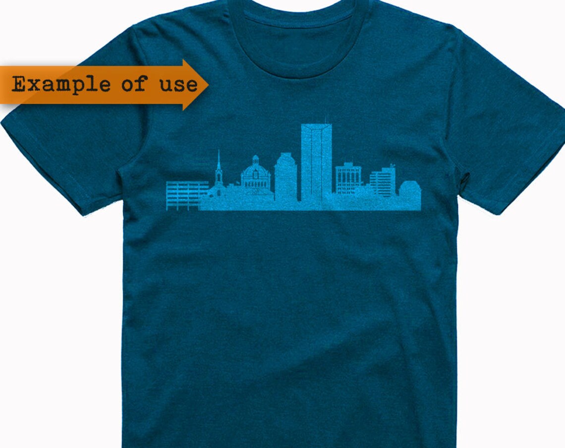 Lexington, Kentucky Skyline SVG, Downtown Lexington Vector, Silhouette ...