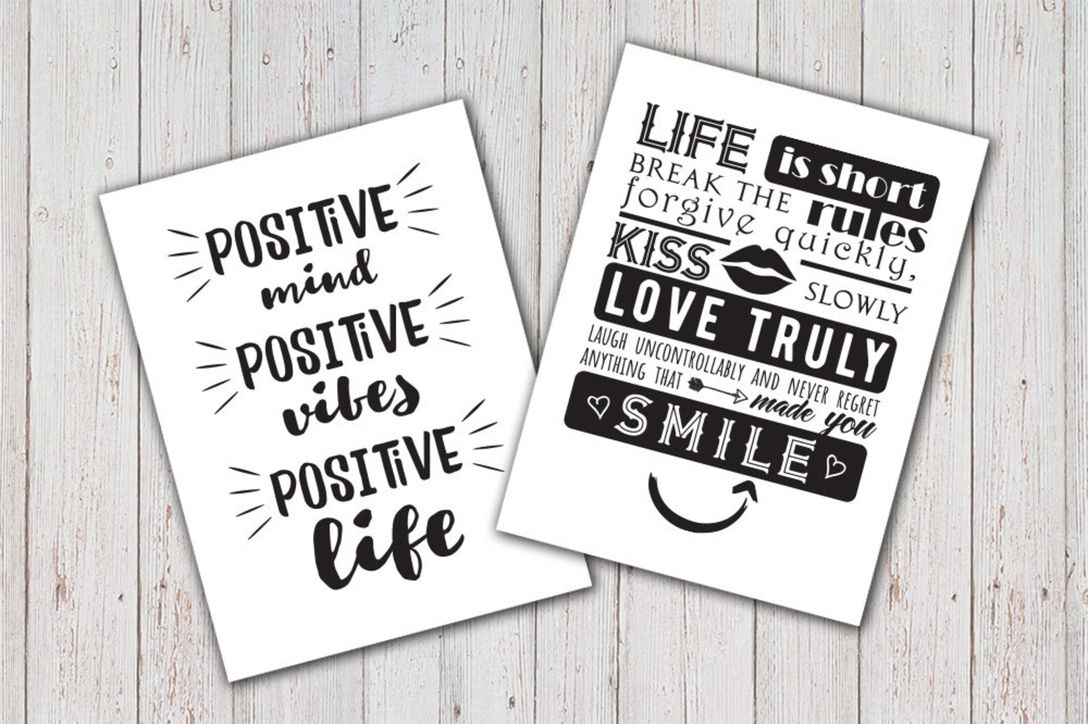 Life Quote SVG Bundle Life Quote Cut File Bundle Home Cut | Etsy