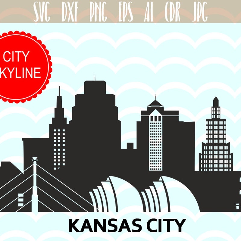 Kansas City Vector - Etsy
