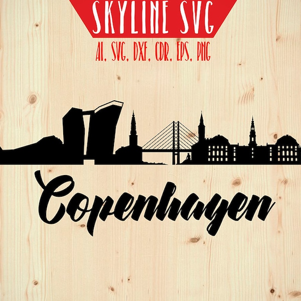 Copenhagen Svg - Etsy