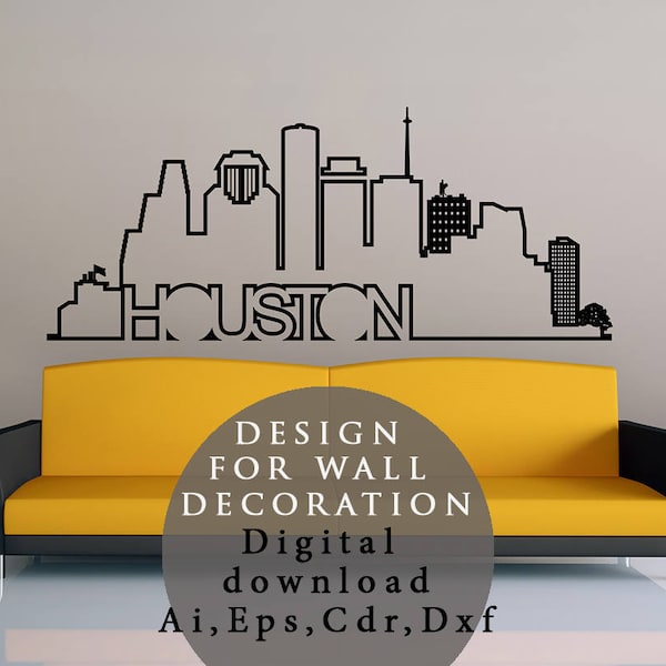 Skyline Decal - Etsy