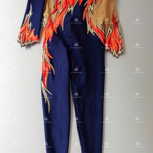 Competition Gymnastics Unitard, Acro Costume, Roller Skating , Show ...