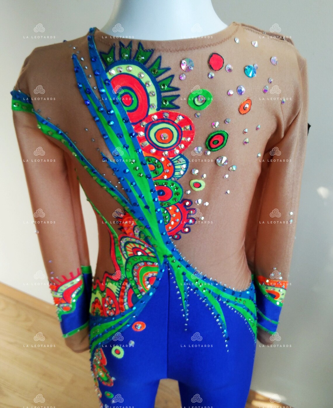 Competition Aerobic Gymnastics Costume Acro Costume Roller - Etsy