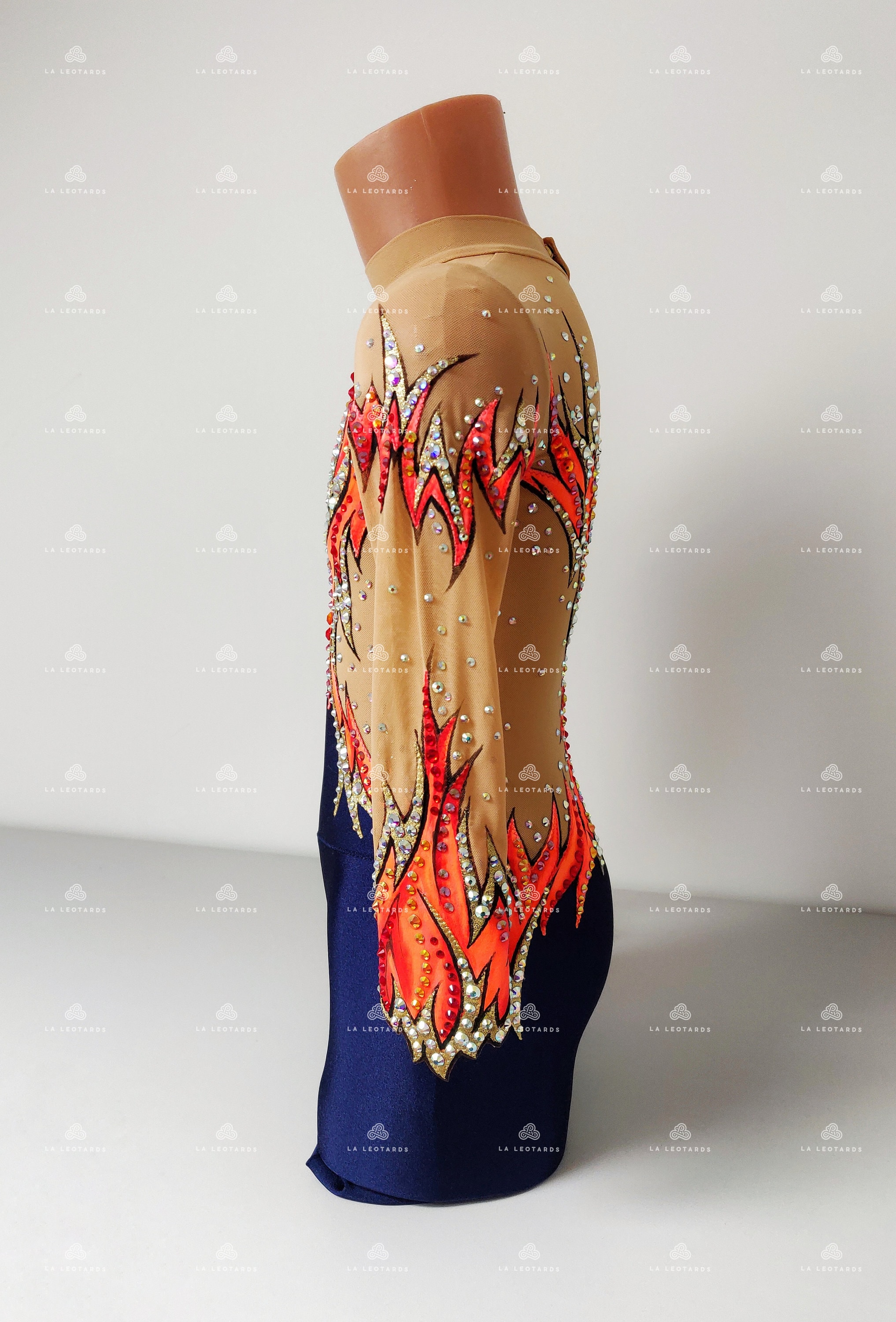 Competition Gymnastics Unitard, Acro Costume, Roller Skating , Show ...