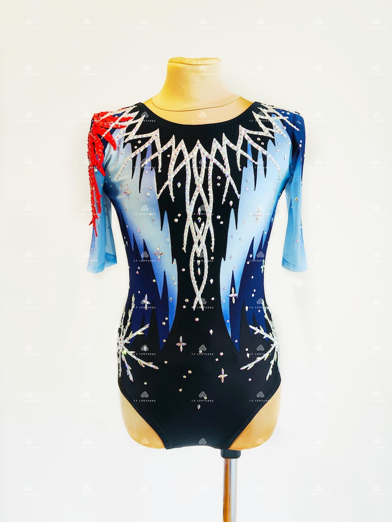 Aerobic Gymnastics Leotard, Acro Costume, Roller-skating , Show Dance, Rhythmic Gymnastic ...