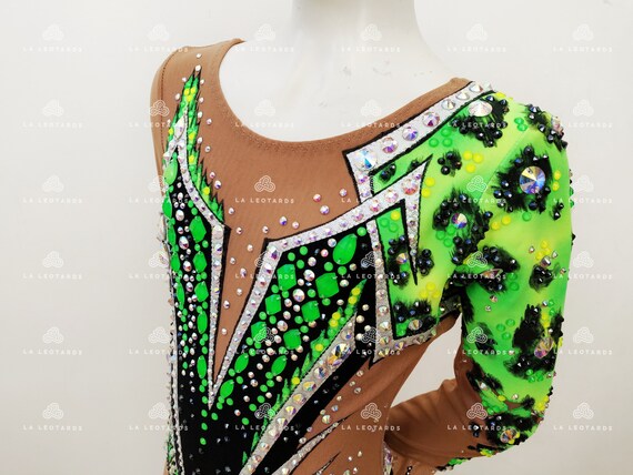 Competition Aerobic Gymnastics Leotard Acro Costume - Etsy