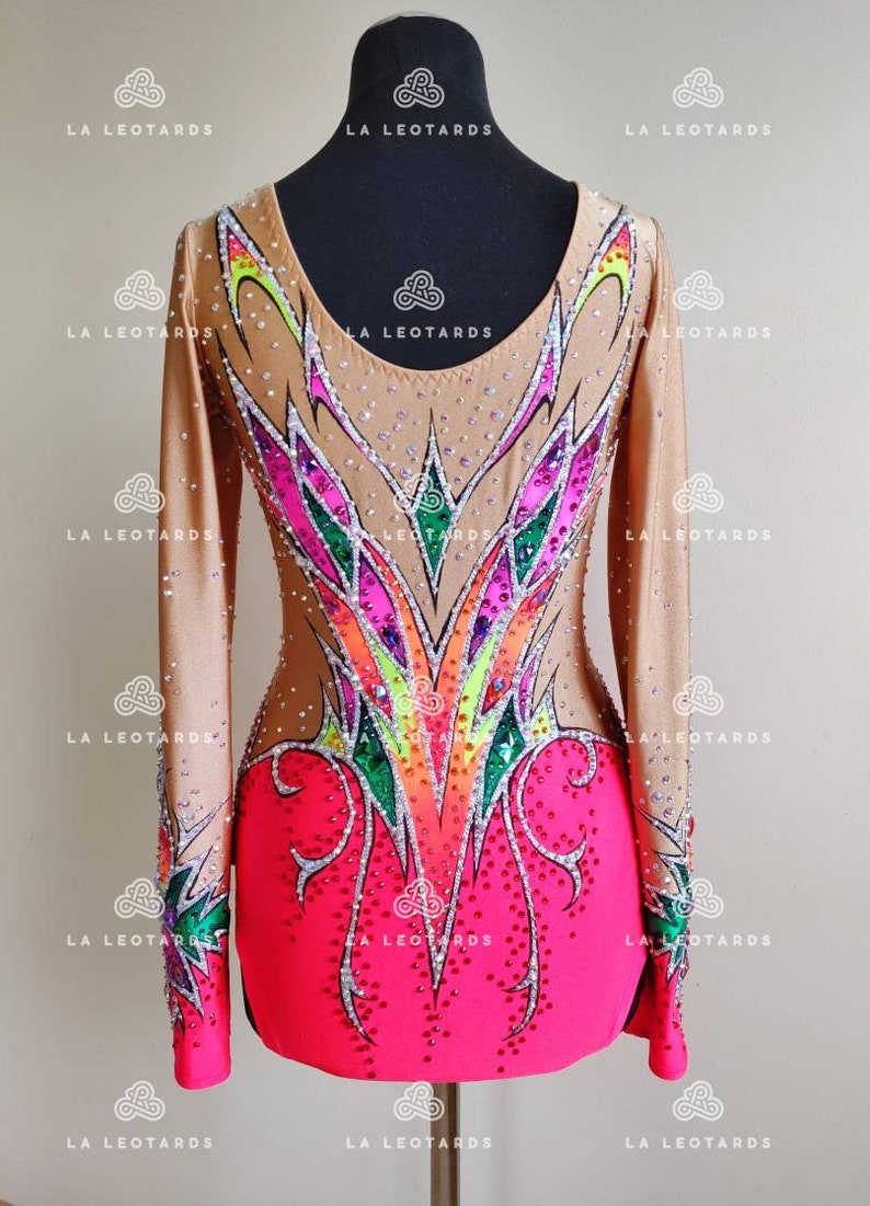 Competition Aerobic Gymnastics Leotard, Acro Costume, Roller Skating ...