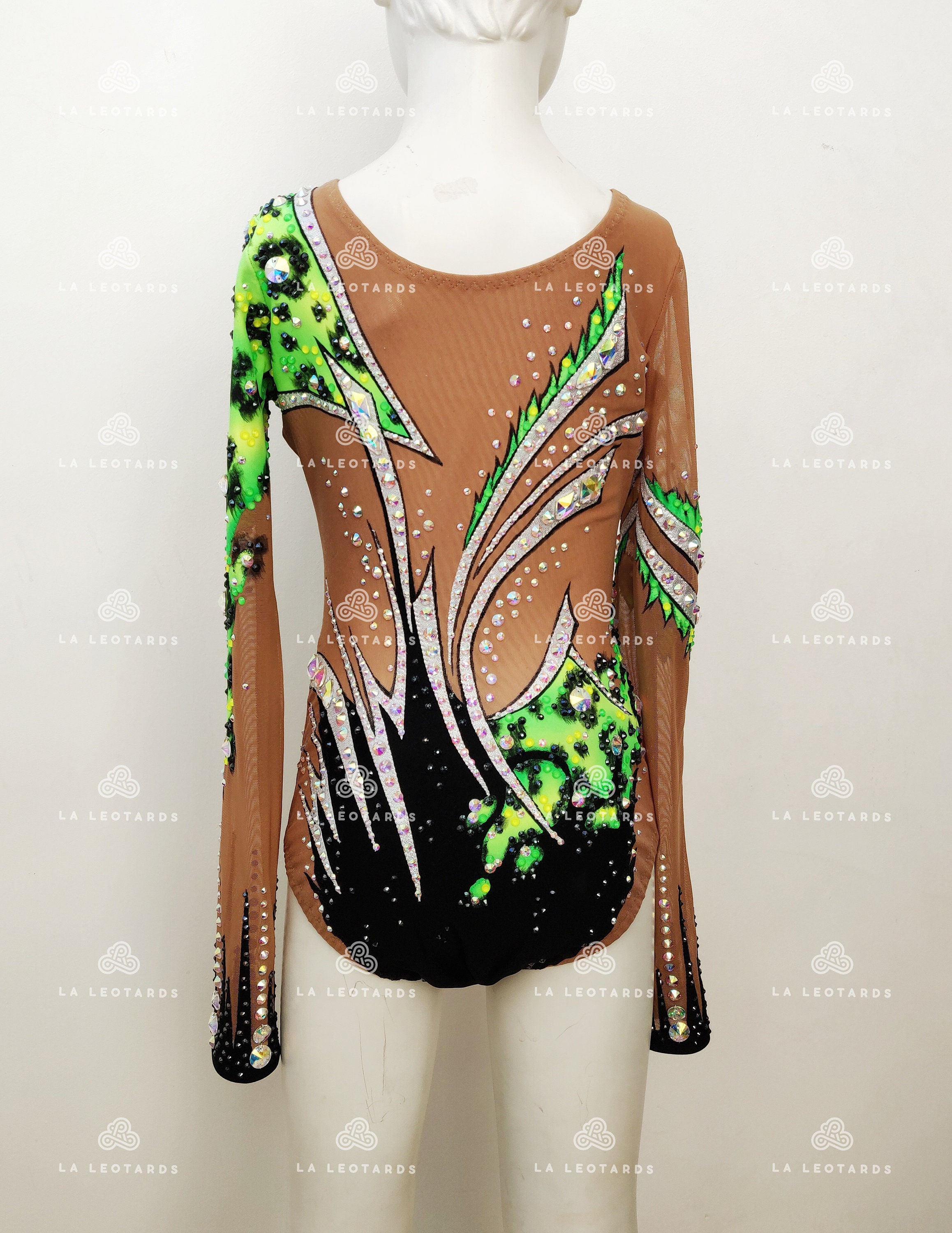 Competition Aerobic Gymnastics Leotard, Acro Costume, Roller-skating ...