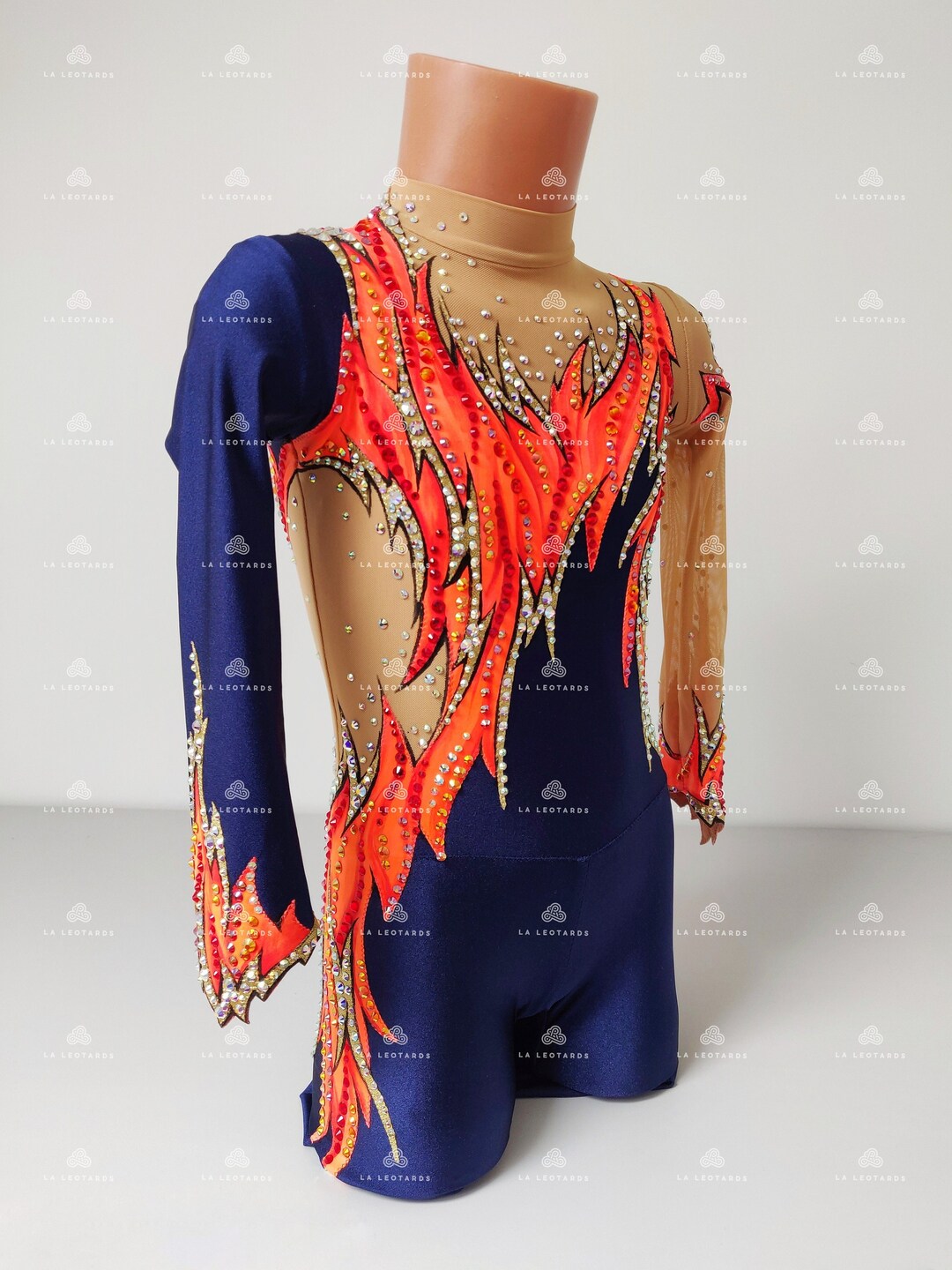 Competition Gymnastics Unitard, Acro Costume, Roller Skating , Show ...