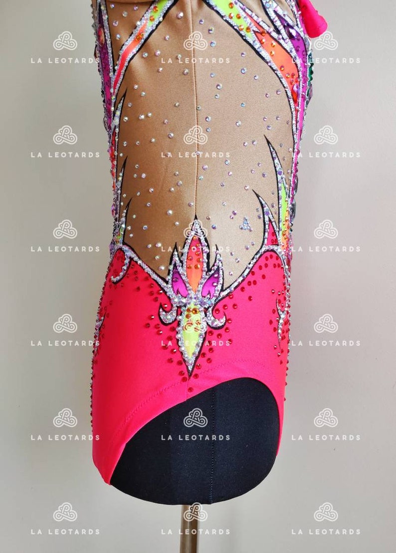 Competition Aerobic Gymnastics Leotard, Acro Costume, Roller Skating ...