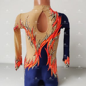 Competition Gymnastics Unitard, Acro Costume, Roller Skating , Show ...