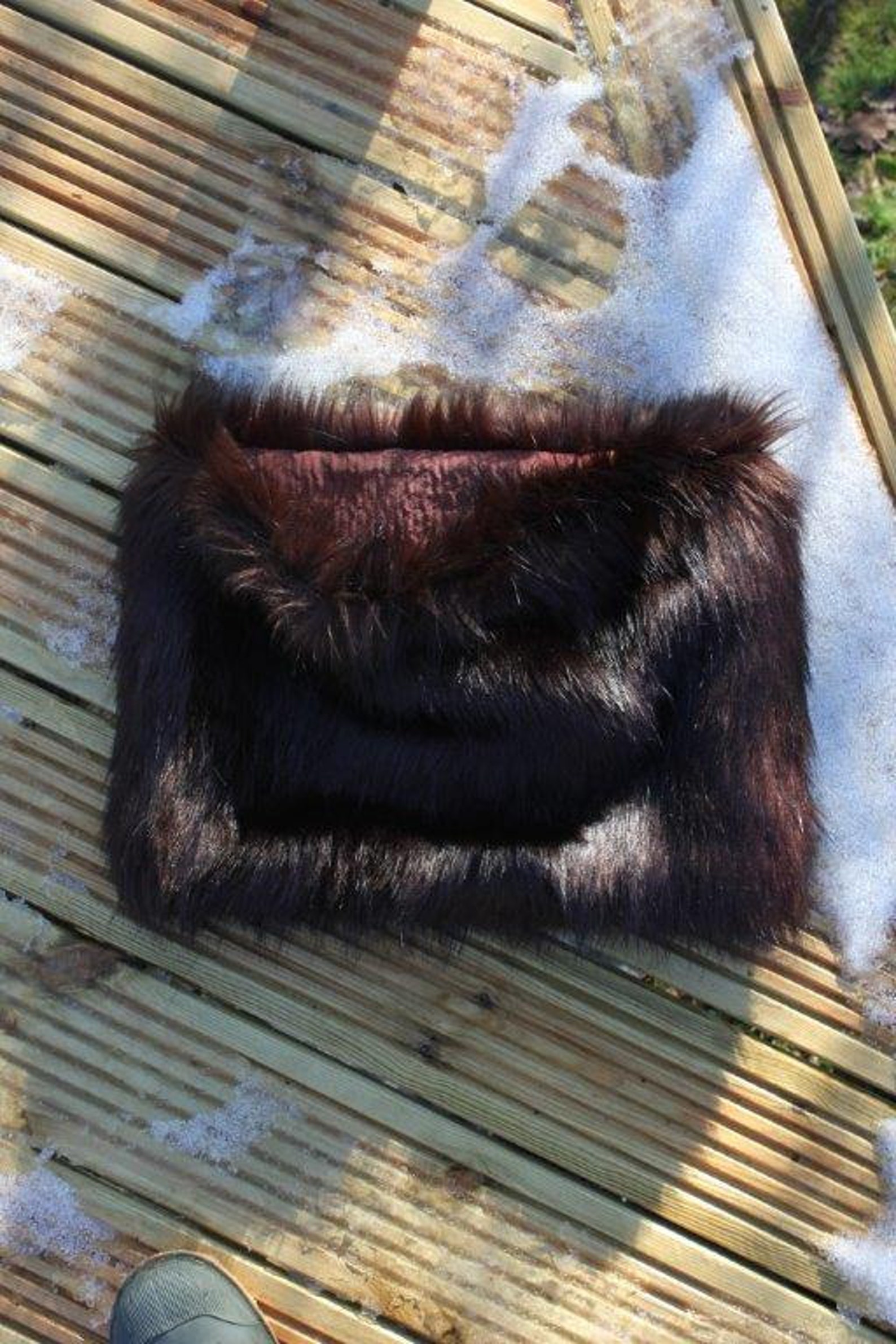 Luxury Faux Fur Snood Neck Ruff Chic and Stylish | Etsy