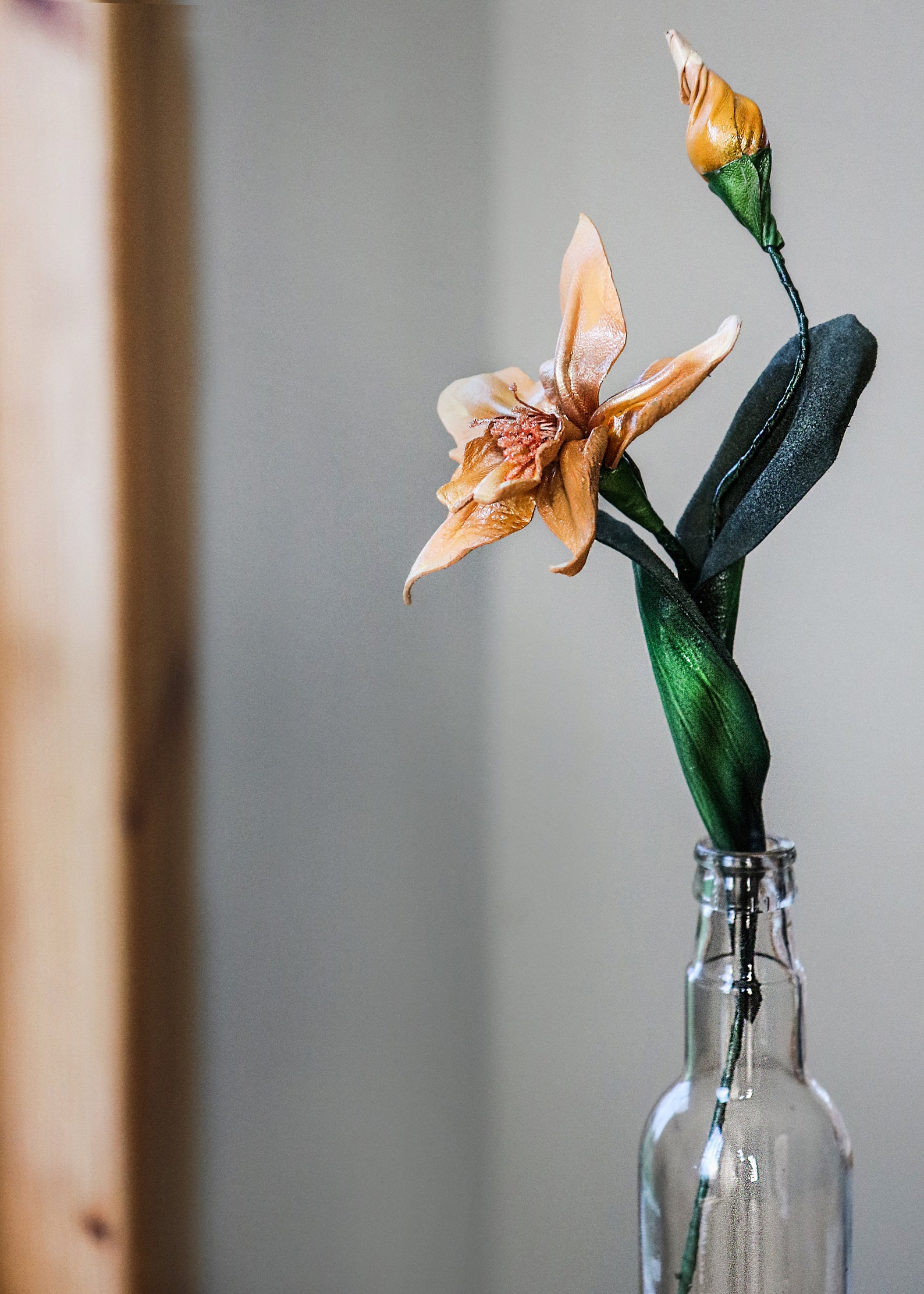 Leather Flowers in Any Colors Single One or Full Bouquet. - Etsy