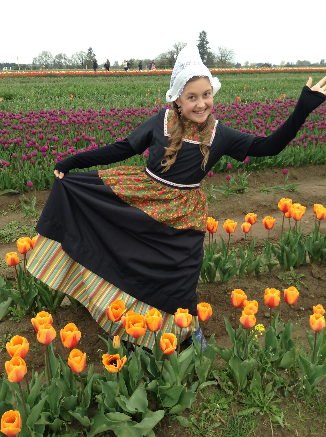 Dutch Costume for Girls Volendam Costume - Etsy UK