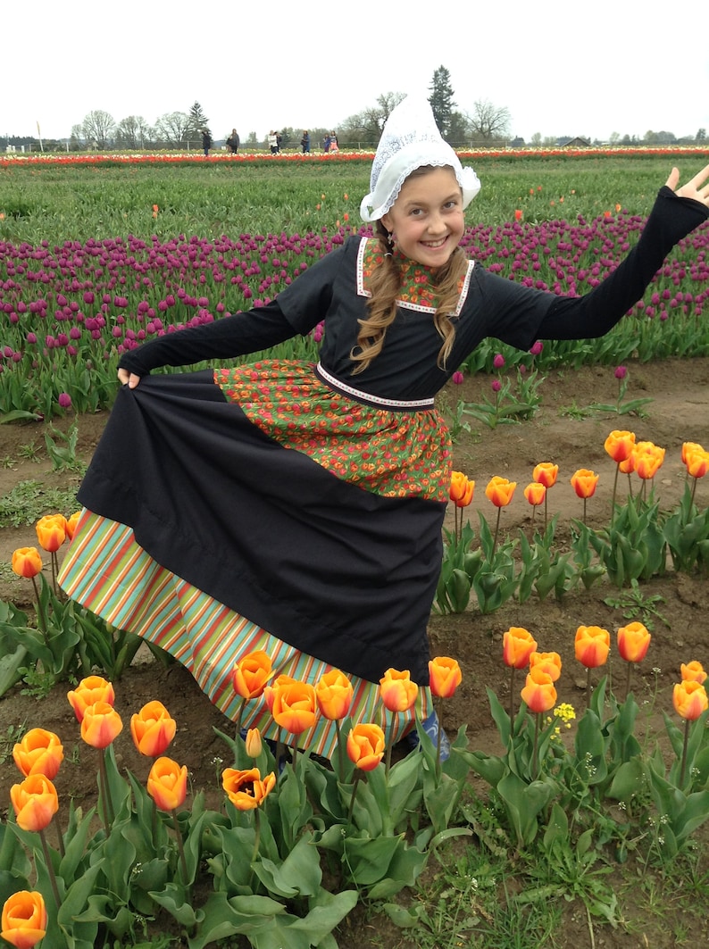Dutch Costume for Girls - Volendam Costume - Etsy