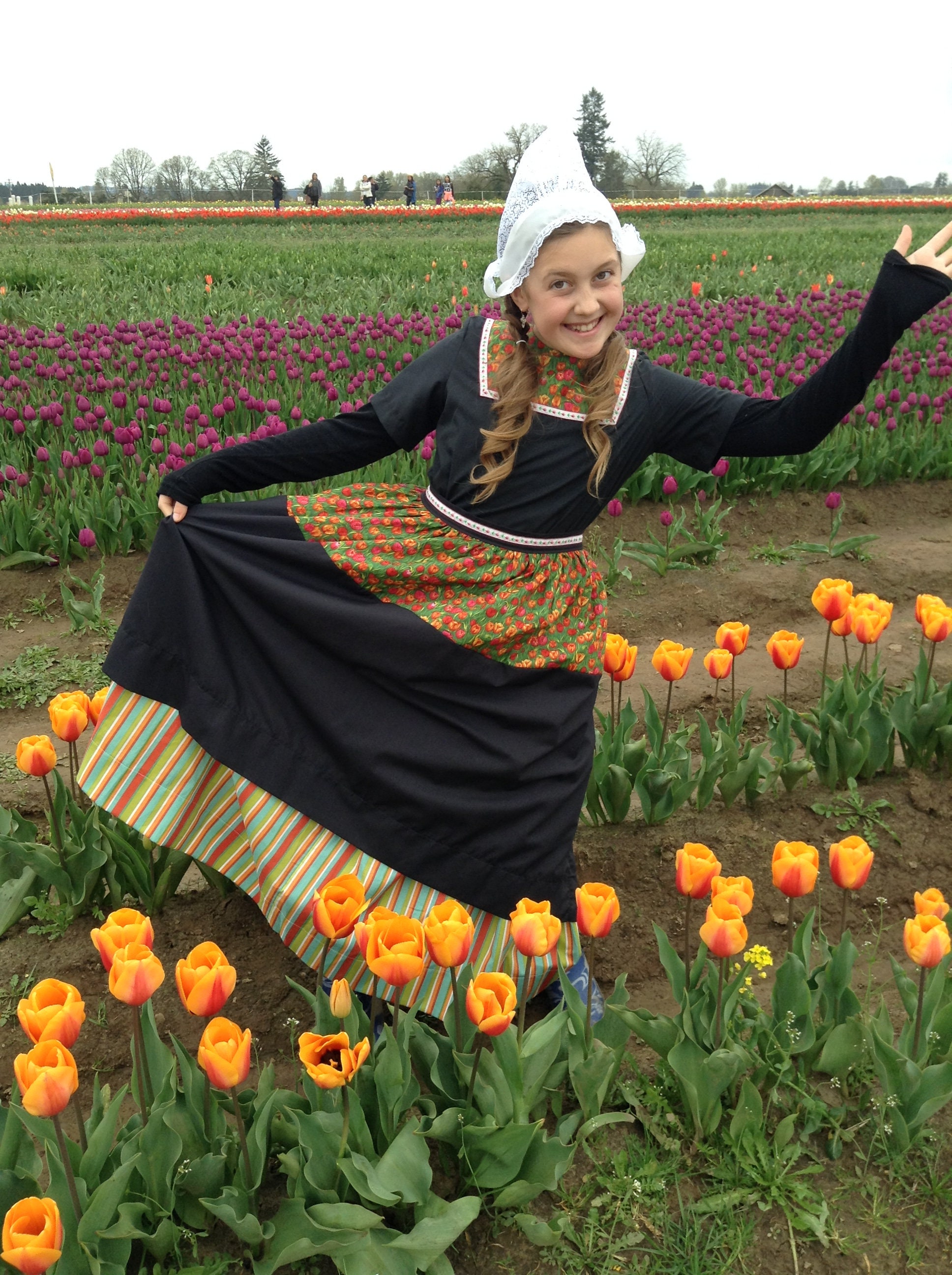 Dutch Costume for Girls - Volendam Costume - Etsy