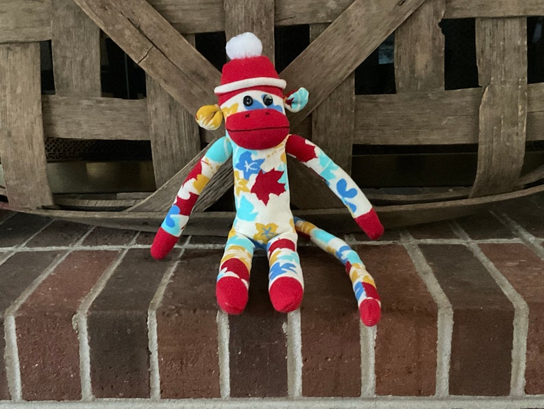 Sock Monkey, Sock Doll, Plushie Sock Monkey - Etsy