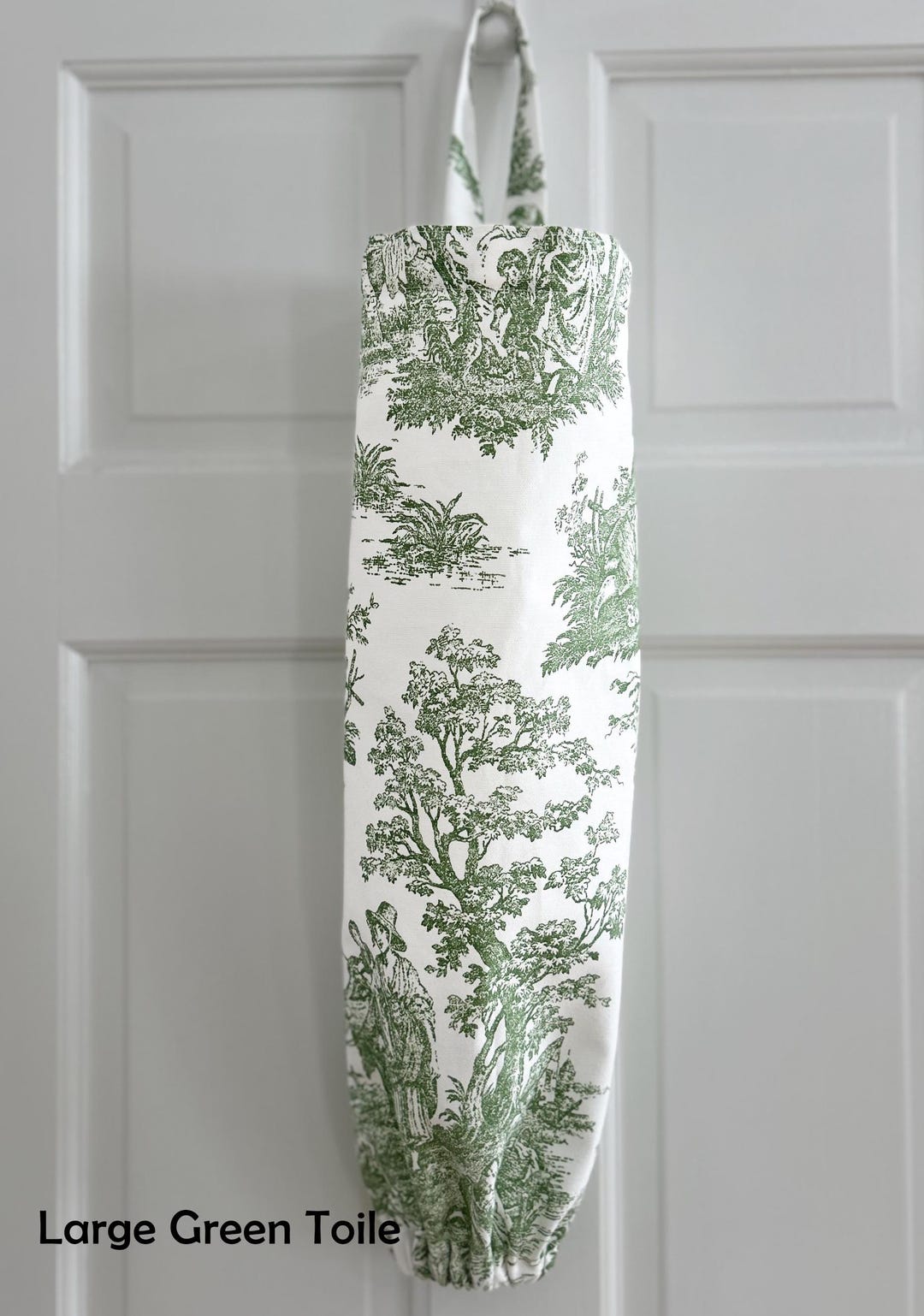 Plastic Bag Holder. Kitchen Bag Storage. French Toile Plastic Bag ...