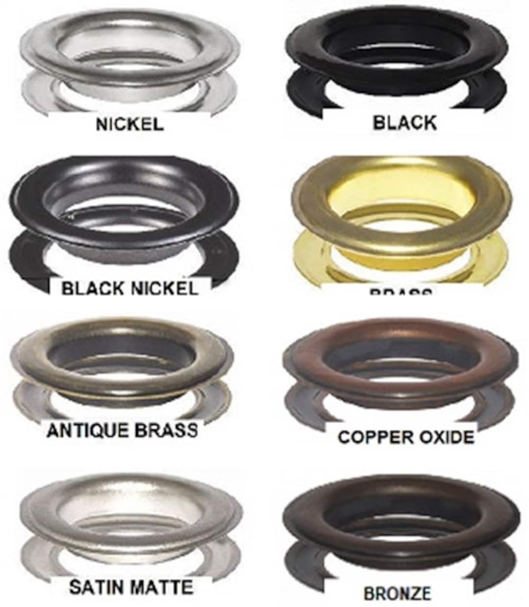 Add Metal Grommets- Custom Drapery Panels Choose Your Color per Pair ...