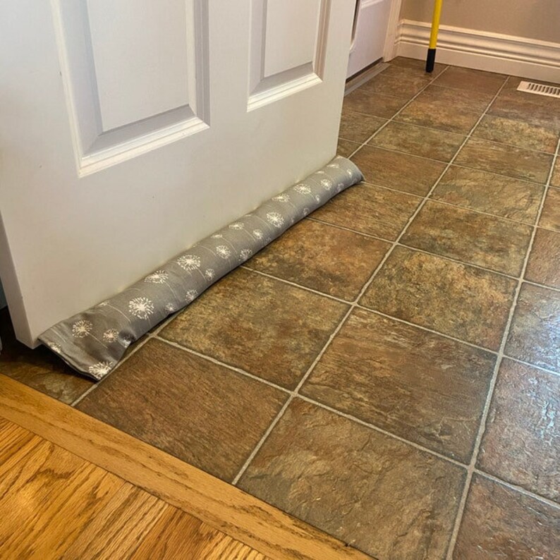 Gray Door Draft Stopper COVER Door Snake Door Draft Guard. | Etsy