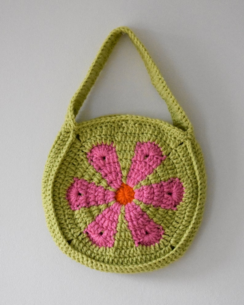 PDF Crochet Pattern- Mini Flower Bag by Realm Designs - Etsy