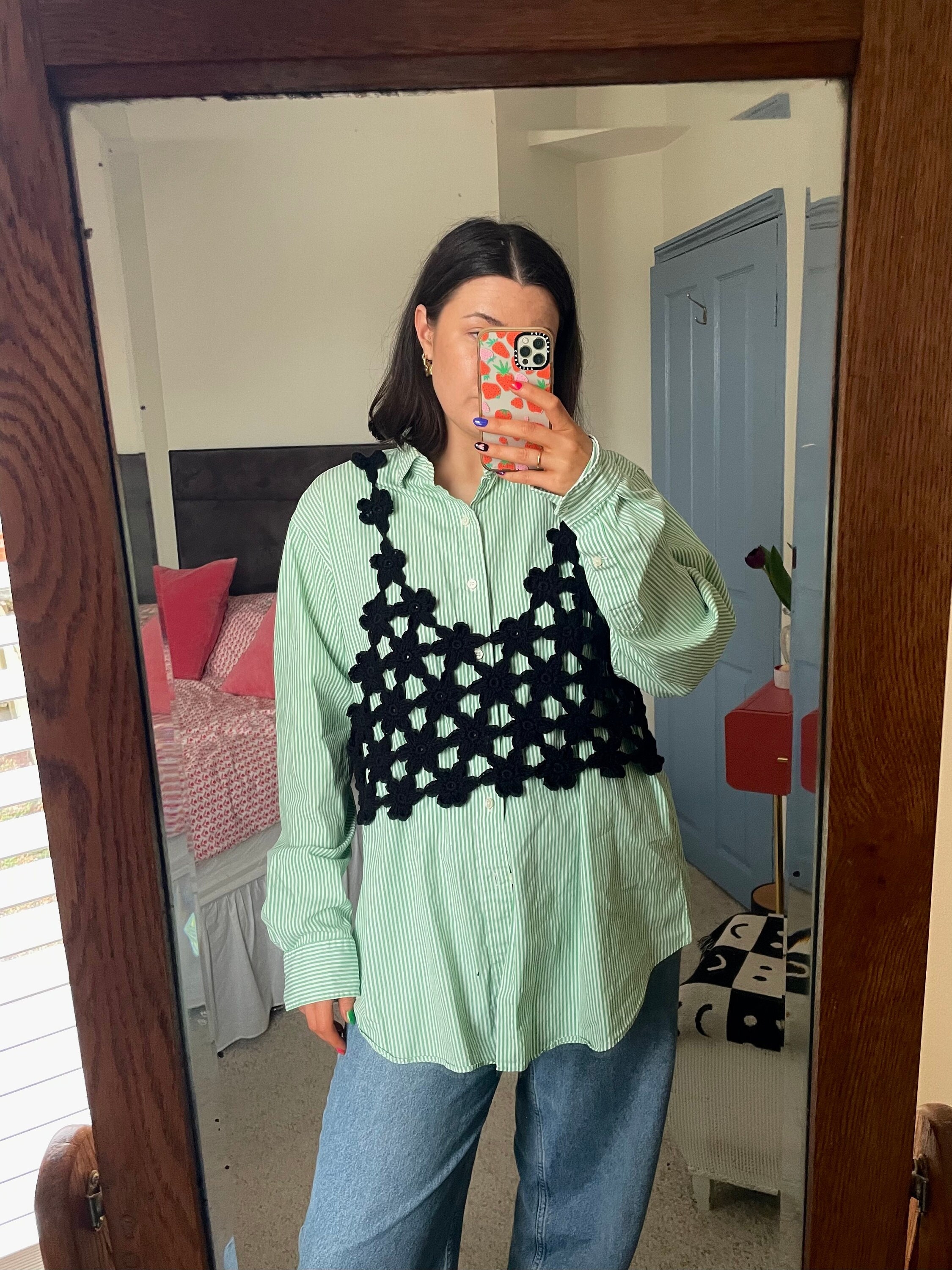 PDF Crochet Pattern- Flower Motif Daisy Chain Top by Realm Designs - Etsy