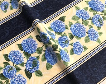 Hydrangea fabric | Etsy