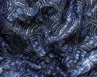 Embellished fabric | Etsy