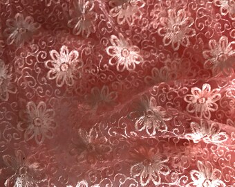 Embellished fabric | Etsy