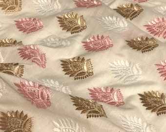 Embellished fabric | Etsy