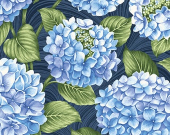 Hydrangea fabric | Etsy