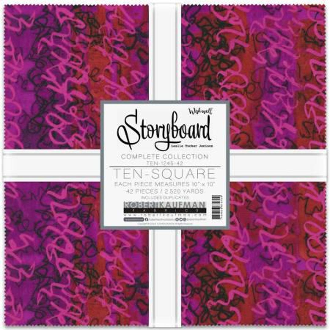 Wishwell - Storyboard Ten Squares/layer Cake by Leslie Tucker - 42, 10 ...