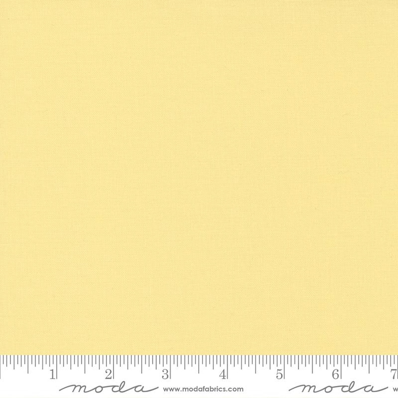 Bella Solids – Baby Yellow Fabric by Moda | 100% Cotton Quilting Fabric ...