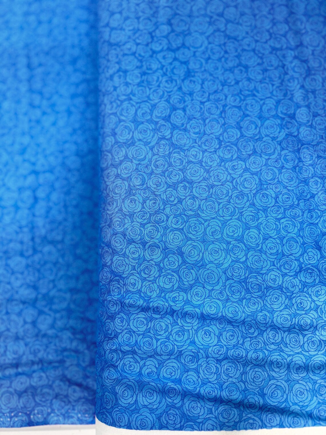 Hopscotch - Rose Petals - Cornflower Fabric by Jamie Fingal - Cotton ...