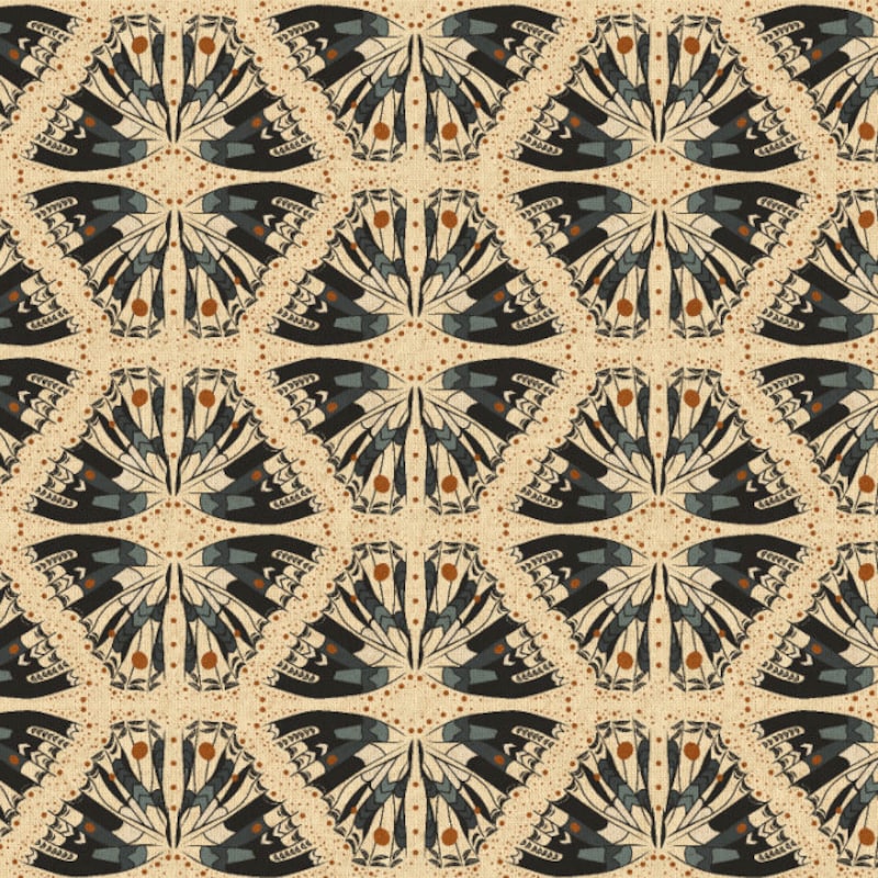 Patterned Canvas Fabric - Etsy