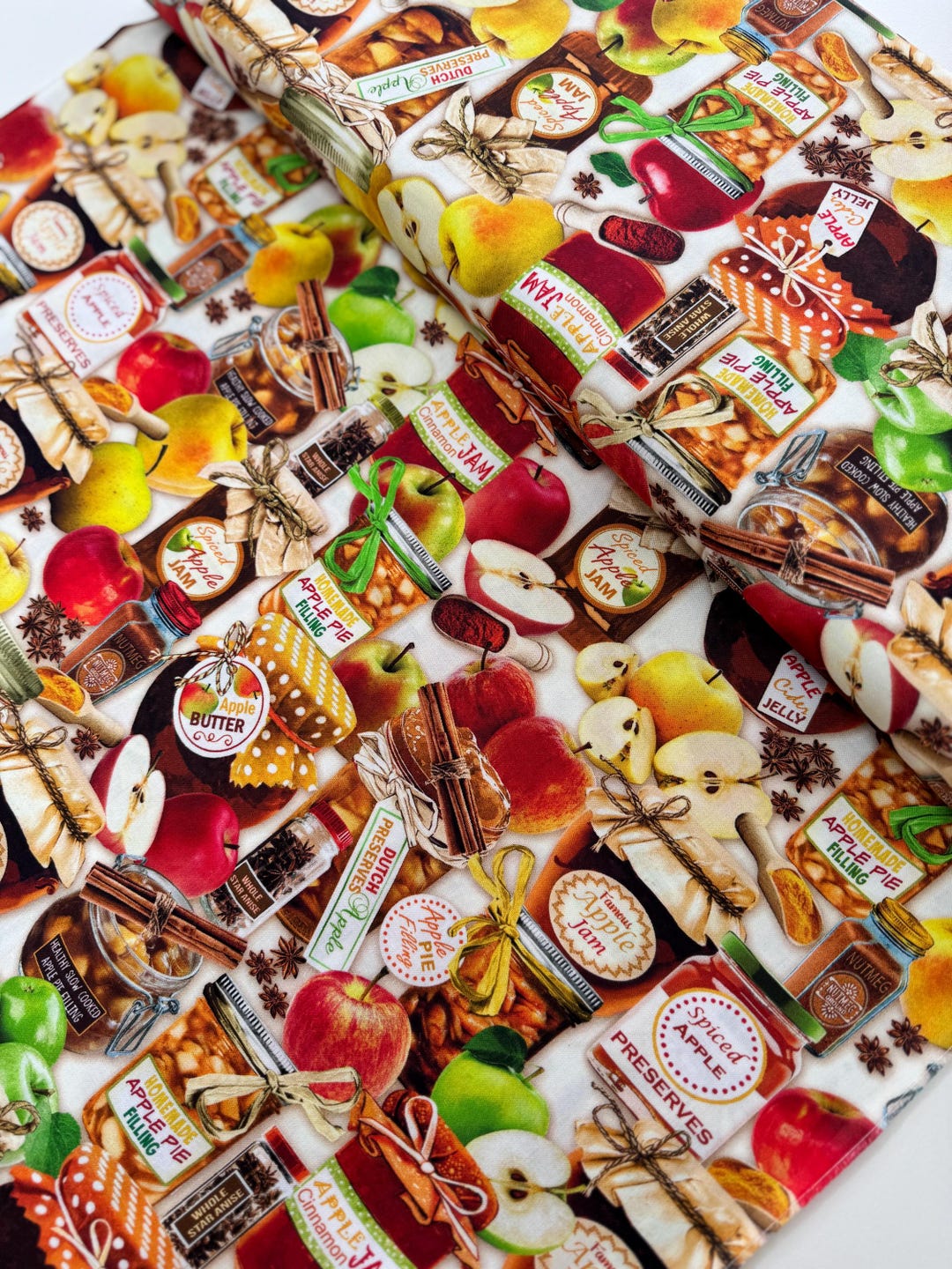 Cider House - Harvest Preserves Cream/multi Fabric by Kanvas Studio ...