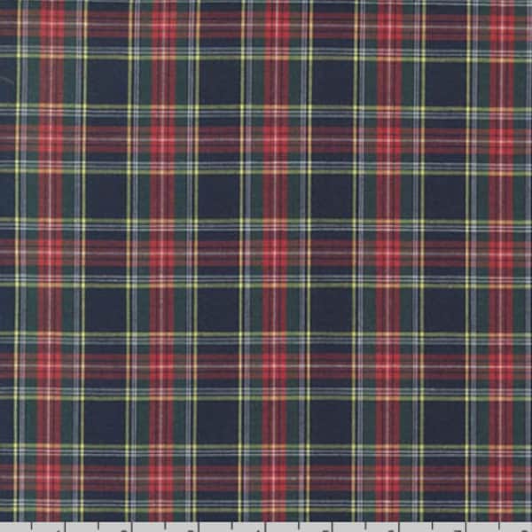 Plaid Fabric - Etsy