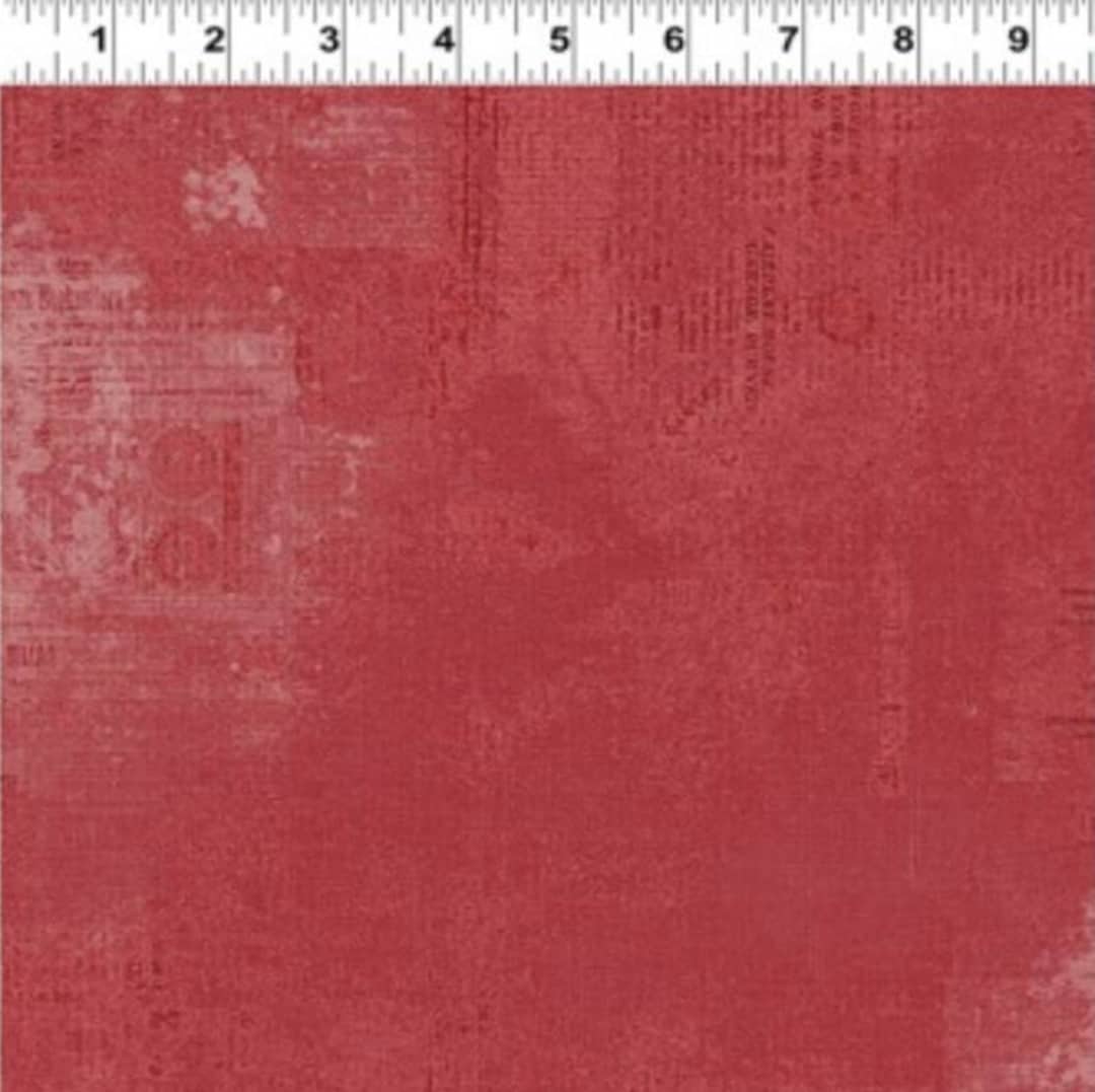 Ewige Rose tonaler roter Stoff von Iron Orchid Designs Baumwollstoff ...