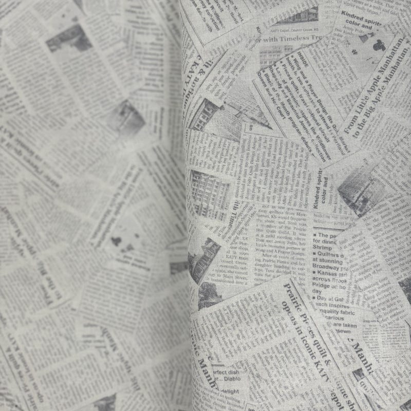 Newspaper Fabric - Etsy