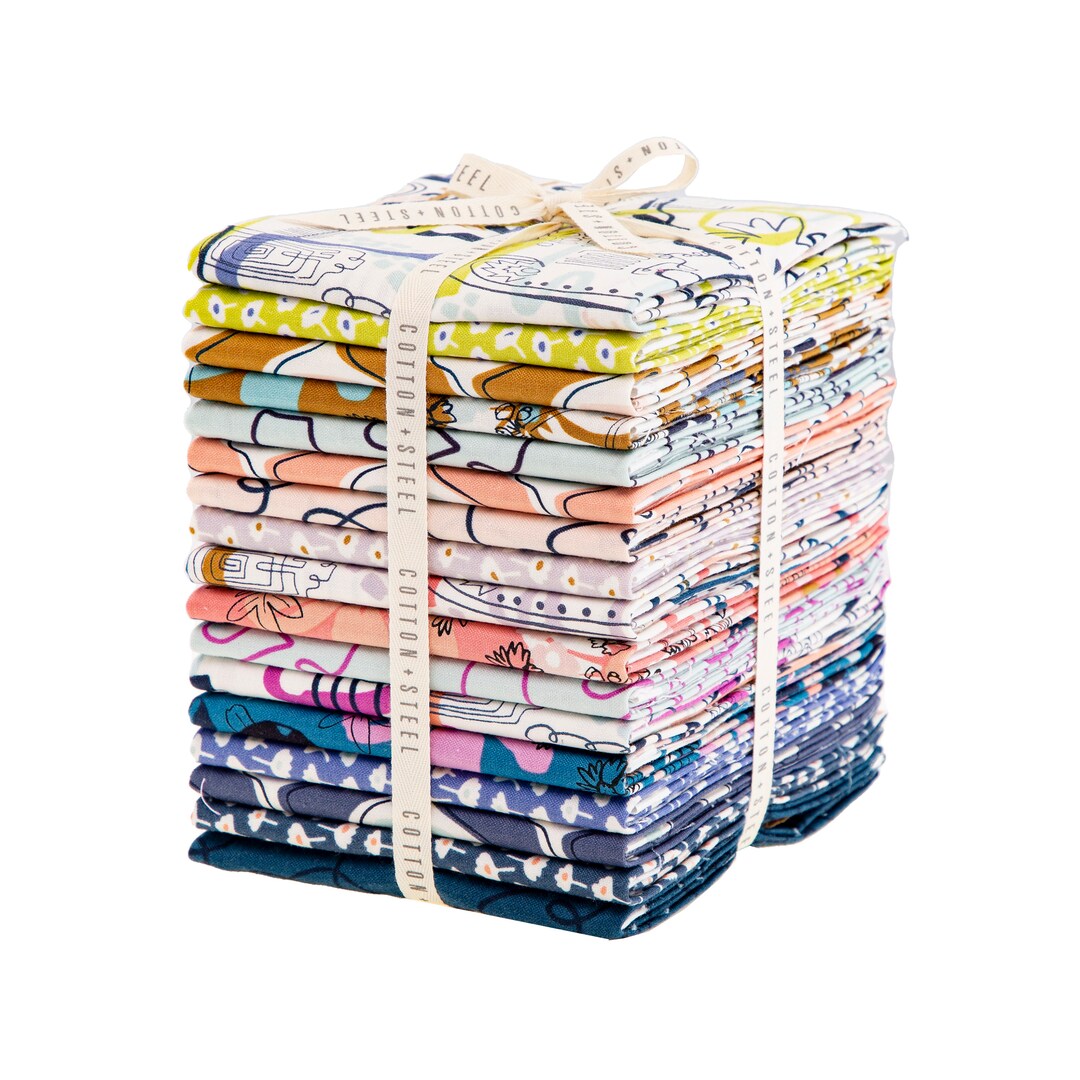 Frolic Fat Quarter Bundle - 17 Fat Quarters - Cotton Fabric - Etsy