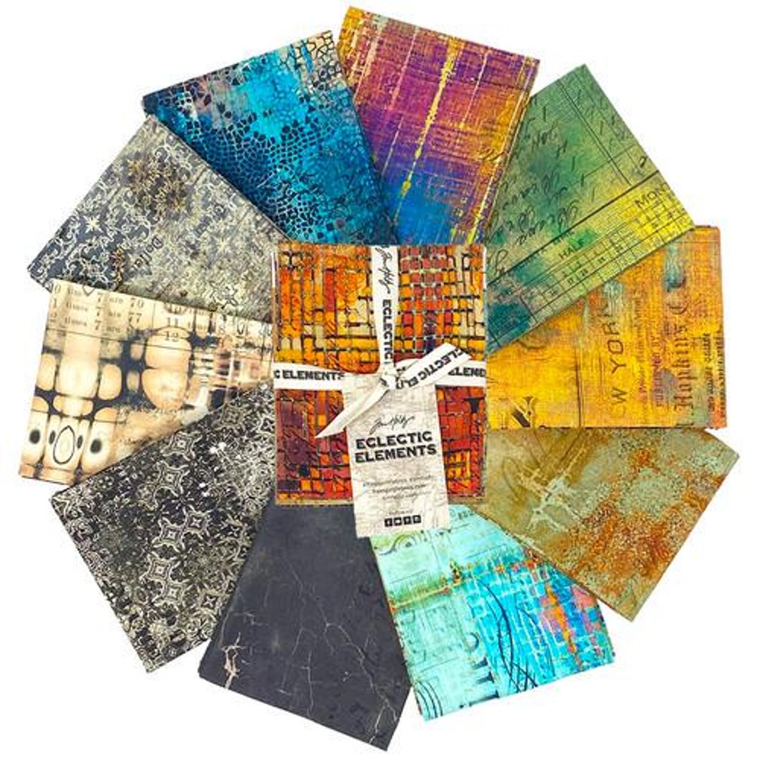 Abandoned Fat Quarter Bundle by Tim Holtz - 10 Fat Quarters - Etsy