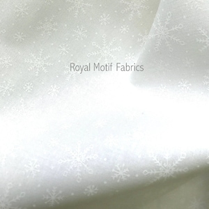 Muslin Mates - Snowflakes White - Muslin Cotton Fabric - Etsy