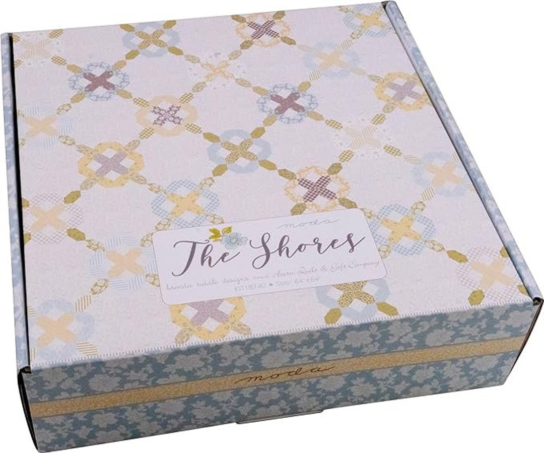 The Shores Quilt Kit by Brenda Riddle for Moda Fabrics - Etsy