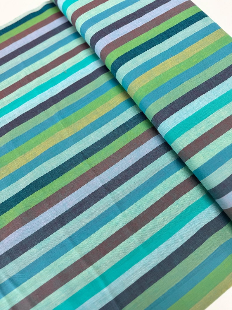 Kaffe Fassett Woven Stripes - Broad Stripe – Azure by Philip Jacobs ...
