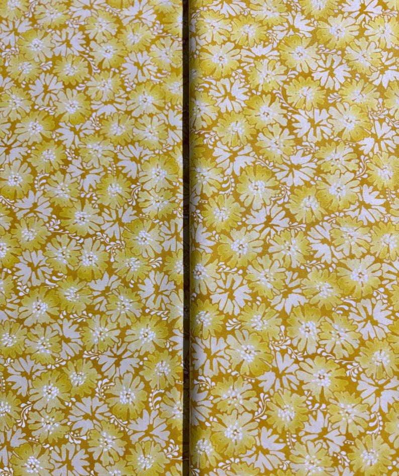 Daisy Blue - Graceful Garden Daffodil Fabric by Flaurie and Finch ...