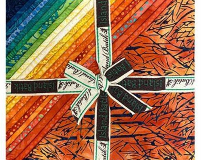 Island Batik - Vincent's Garden Batik Stack Pack/layer Cake - 42, 10" X ...