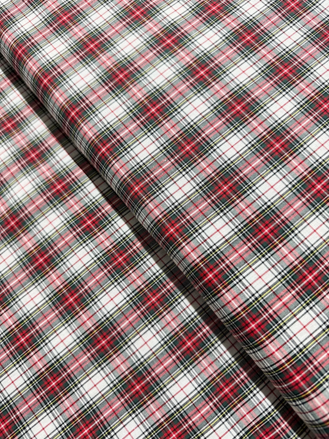 Sevenberry Classic Red Plaids - Bruce Plaid Red - Cotton Fabric - Etsy